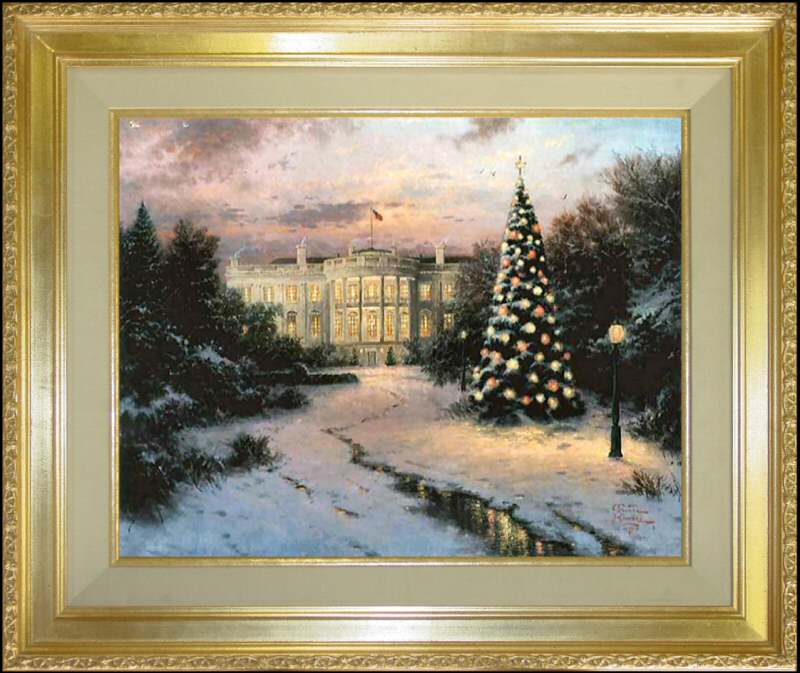 The Lights of Liberty (Season of Lights I) by Thomas Kinkade 20x24 ...
