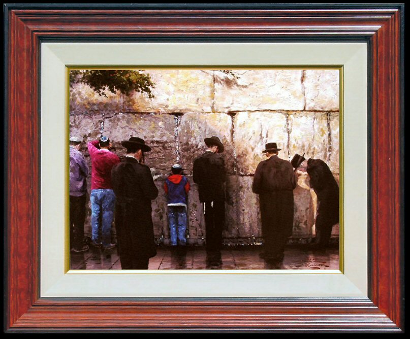 The Wailing Wall, Jerusalem (Impressions of Israel) Thomas Kinkade ...