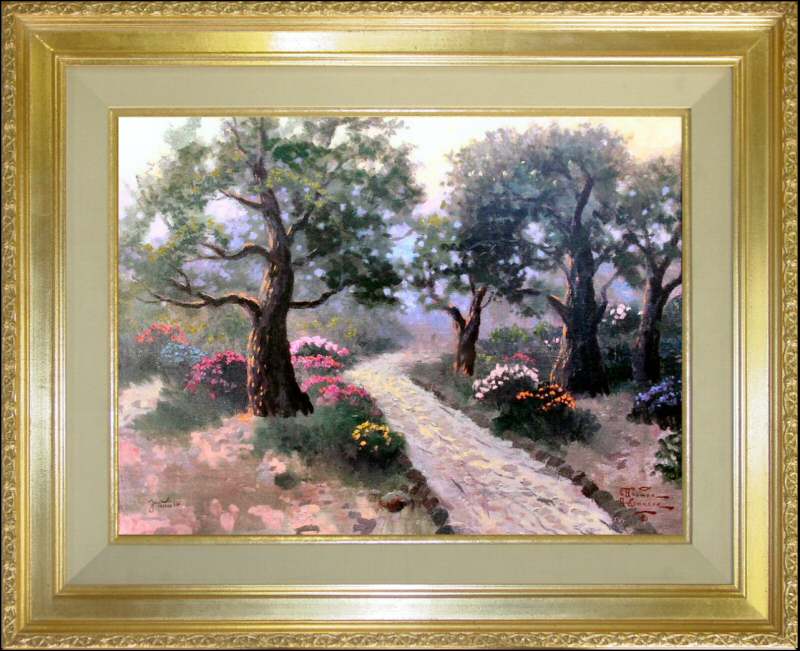 Garden of Gethsemane (Impressions of Israel) Thomas Kinkade 18x24 ...
